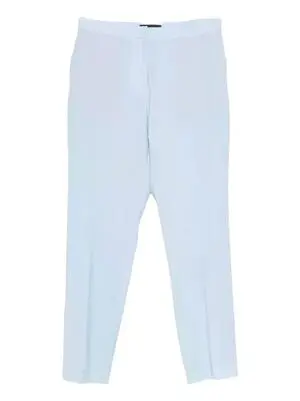 Fabiana Filippi Textured Straight Leg Trousers - Blue