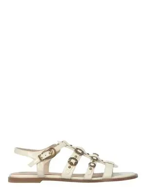 Pinko Buckled Multi-strap Sandals - Neutrals