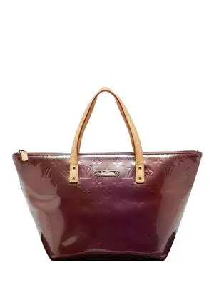 LOUIS VUITTON Monogram Patent-leather Tote Bag - Purple