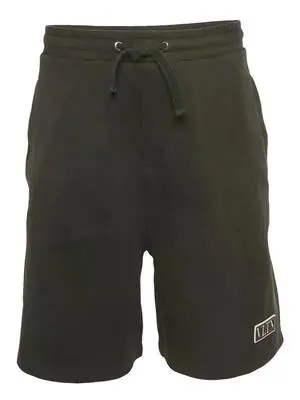 Valentino Garavani Logo-appliqué Shorts - Black