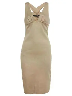Gucci Cotton Midi Dress - Neutrals