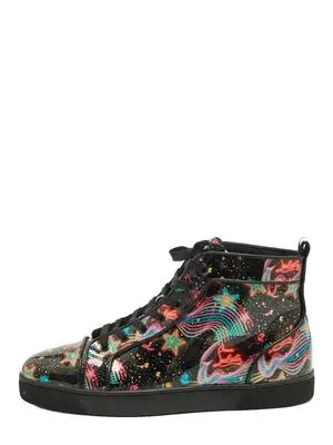 CHRISTIAN LOUBOUTIN Orlato Graphic-print Sneakers - Black