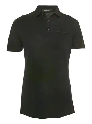 Ermenegildo Zegna Polo Pocket Polo Shirt - Black