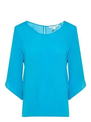 Diane Von Furstenberg Vintage Nancy Blouse - Blue