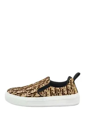 Dior Oblique-pattern Sneakers - Brown