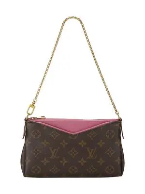 LOUIS VUITTON Monogram Pallas Clutch - Pink