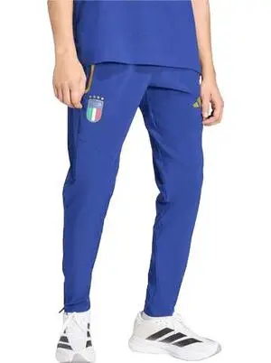 Adidas Italy National Team Fifa X World Cup 2026 Tiro Travel Pants - Blue