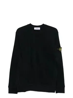 Stone Island Logo-patch Sweatshirt - Blue