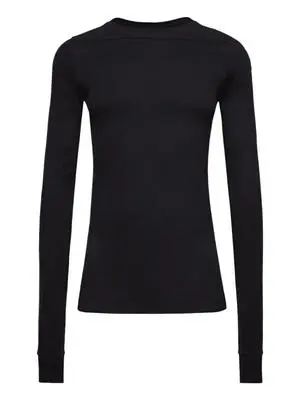 RICK OWENS MONCLER Girder Long Sleeve T-shirt - Black