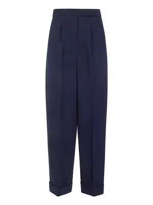 Max Mara Classic Trousers - Blue