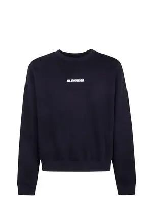 JIL SANDER Crewneck Sweatshirt - Black