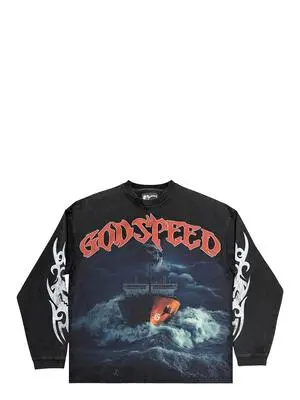 GODSPEED Sea Sick Long-sleeve T-shirt - Black