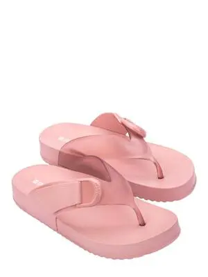 Melissa Platform Flip Flop - Pink/pink