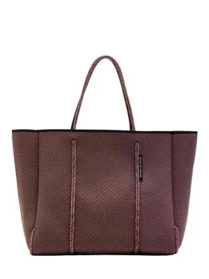 STATE OF ESCAPE Escape™ Perforated Tote Bag - Brown