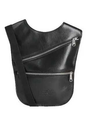 MAISON MARGIELA Pebbled-leather Cross-body Bag - Black