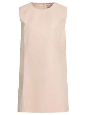 TOD'S Cotton Mini Dress - Beige