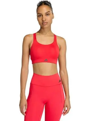 Adidas Optime Workout High Support Bra - Pure Ruby