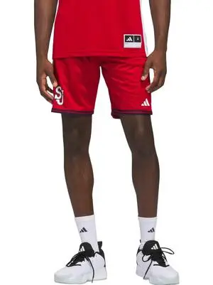 Adidas St. John's Red Storm Swingman Short - Team Power Red / White