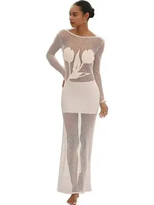 BAHIA MARIA Nani Mesh Dress - Ivory