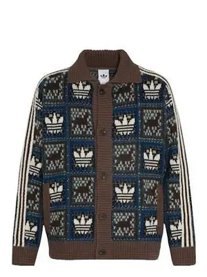 Adidas Crafted Jacket Sweater - Cream White