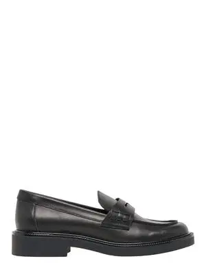 DOLCEVITA Tiggy Loafers - Black Leather