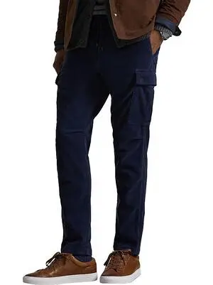 Polo Ralph Lauren Slim Fit Stretch Corduroy Cargo Pants - Navy