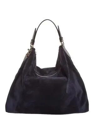 JIMMY CHOO Jimmy Choo Ana Suede Hobo Bag
