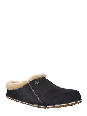 BIRKENSTOCK Zermatt Shearling Lined Clogs - Blue
