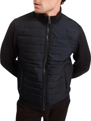 Ted Baker London Durano Quilted Jacket - Black