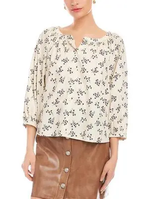 Fifteen Twenty Sam Peasant Top - Print
