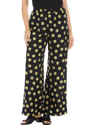 Karen Kane Printed Wide Leg Pants - Print