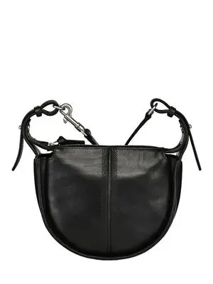 OLD TREND OLD TREND Dahlia Leather Crossbody Black
