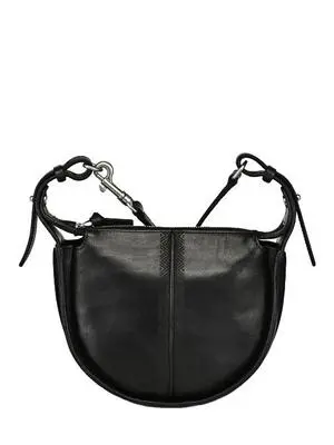 OLD TREND OLD TREND Dahlia Leather Crossbody Black