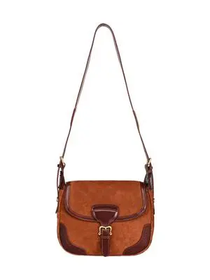 OLD TREND Camellia Structured Mailbag - Brown