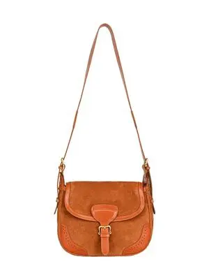 OLD TREND Camellia Structured Mailbag - Camel