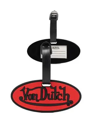 VON DUTCH 2-piece Suitcase Id Tag Set - Logo Patch