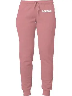 LOVE ALL TENNIS Courtney Sweatpants - Dusty Rose