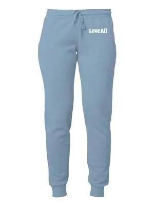 LOVE ALL TENNIS Courtney Sweatpants - Misty Blue