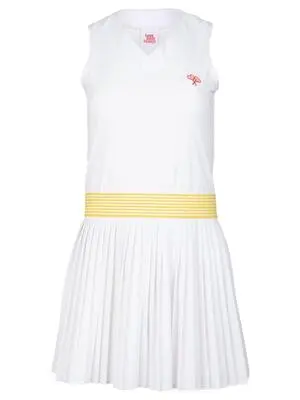 LOVE ALL TENNIS Virginia Athletic Dress - Yellow