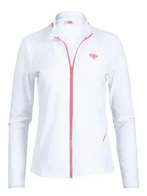LOVE ALL TENNIS Gabriela Full Zip Jacket Pink