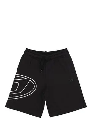 DIESEL® Cotton Shorts - Black