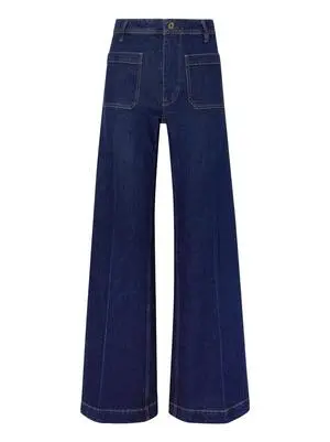 Polo Ralph Lauren Wide-leg Jeans - Blue