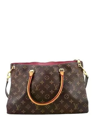 LOUIS VUITTON Pallas Tote Monogram Canvas - Brown