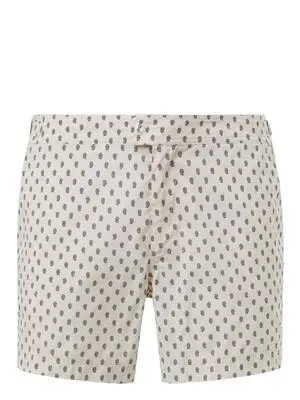 TOM FORD Paisley Print Swim Trunks - White