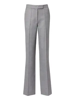 Alex Perry Mid-rise Straight Leg Pants - Grey