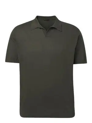 Rubinacci Cotton Polo Shirt - Green