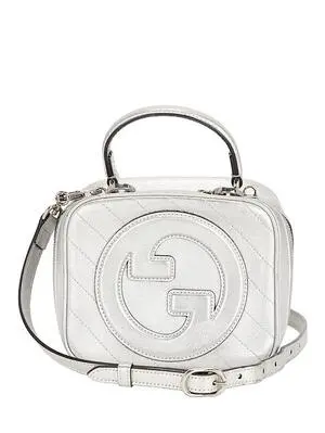 FWRD RENEW Gucci Sakai Be Green Blondie Handbag - Silver