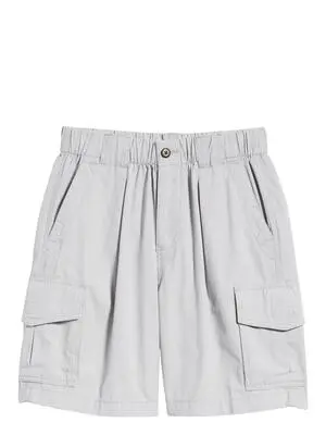 Tommy Bahama Relaxed Cotton Cargo Shorts - Dark Gravel