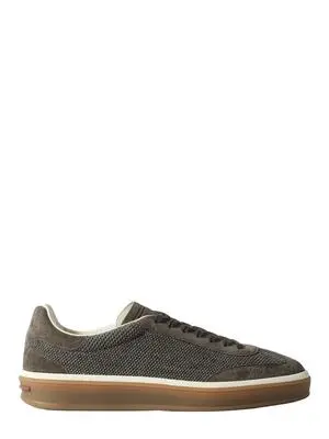 Loro Piana Tennis Walk Sneakers - Brown