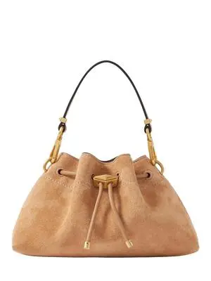 JIMMY CHOO Cinch Small Bucket Bag - Brown